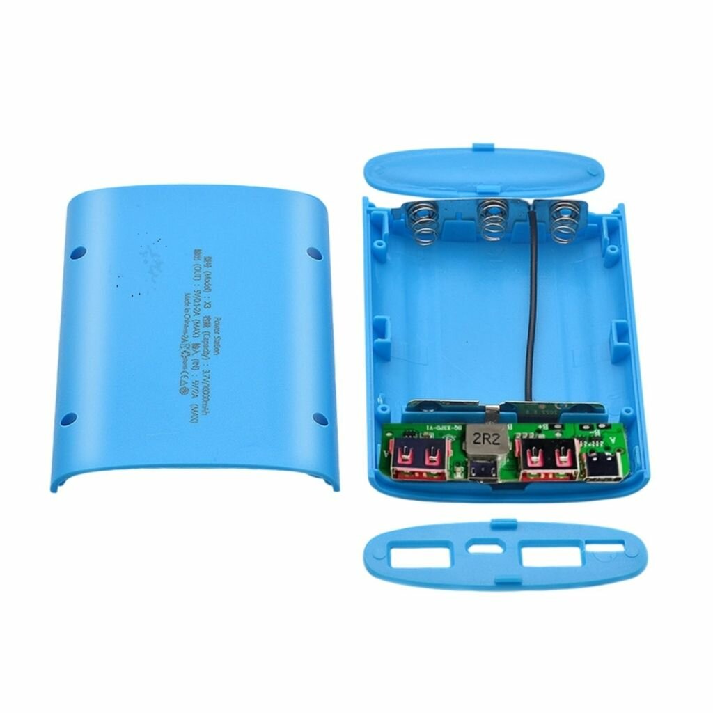 Корпус для Power Bank с USB выходами на 8x18650