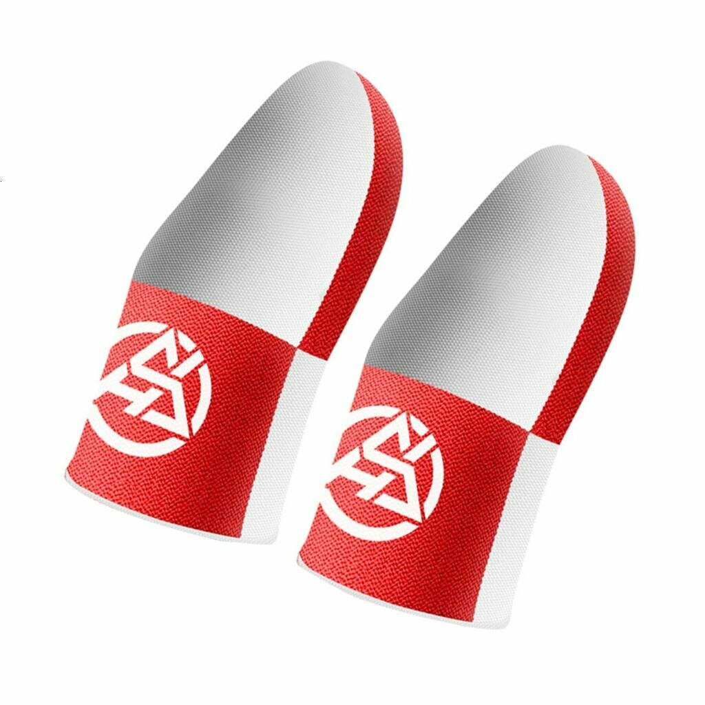 Проводящие игровые напальчники, красный