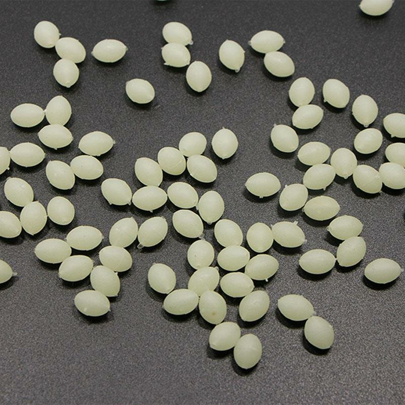 Светящиеся овальные рыболовные бусины