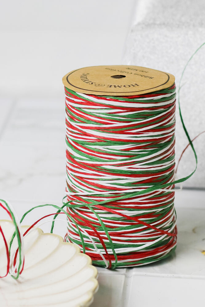 Шнур для подарочной упаковки ТРЕ колоре - рафия, 100 м, Koopman International CAA728610