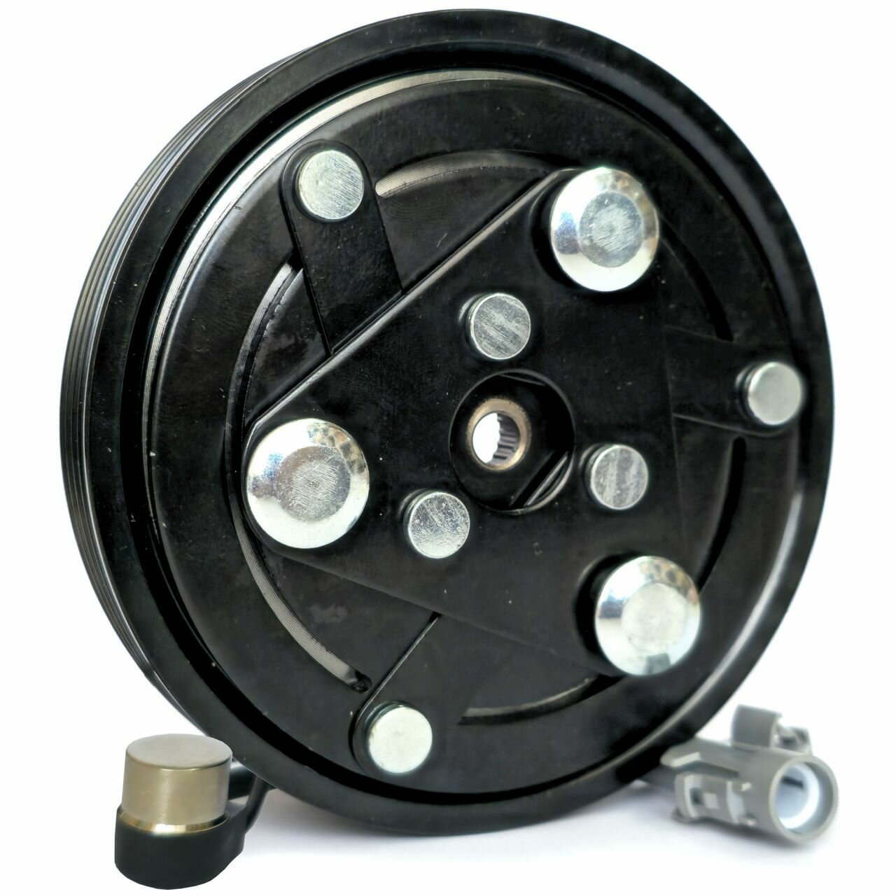 Муфта компрессора кондиционера Suzuki Swift (ZC, ZD) 3-го поколения, Suzuki SX4 (GY) 1-го поколения