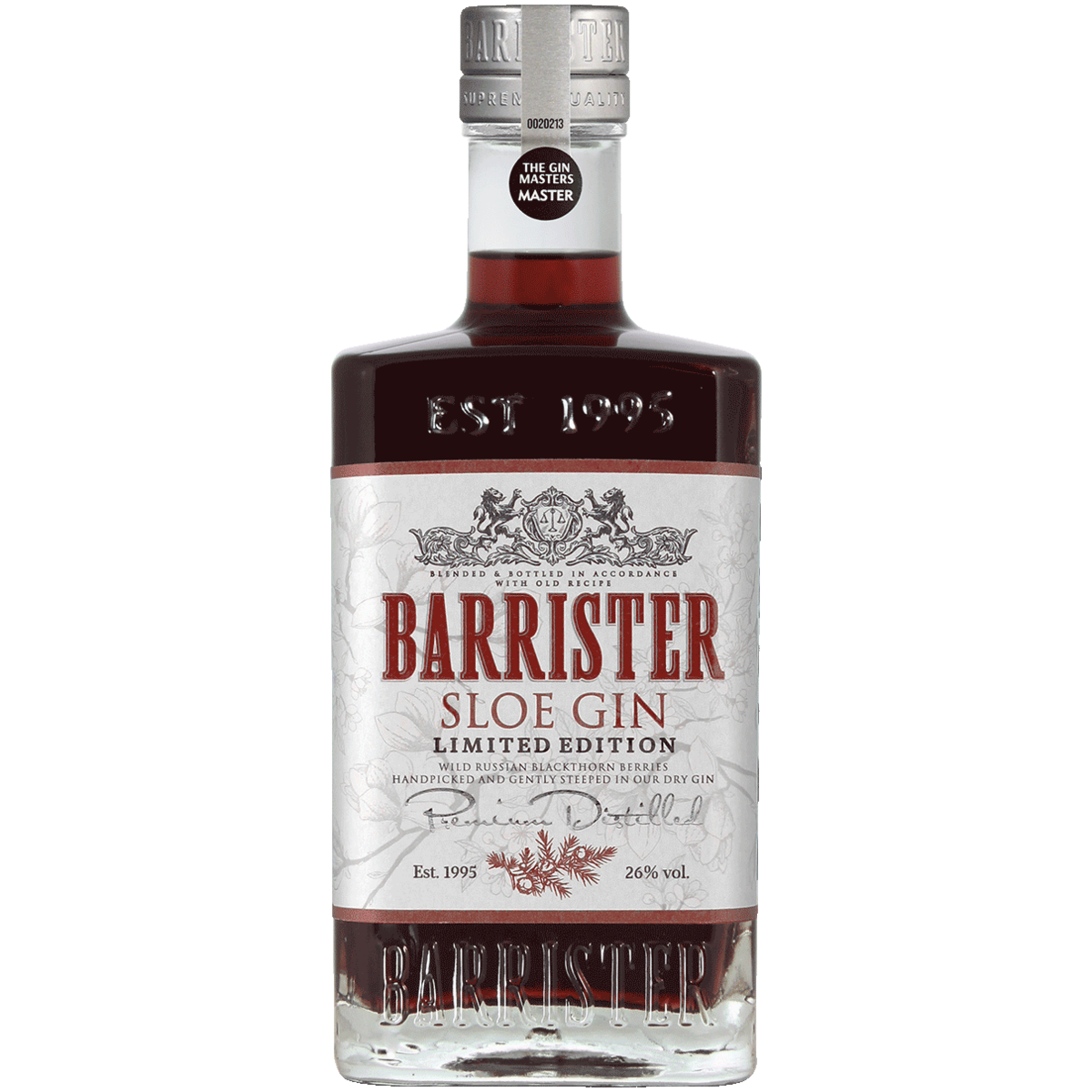 Ликер Barrister Sloe Gin десертный 0,7 л