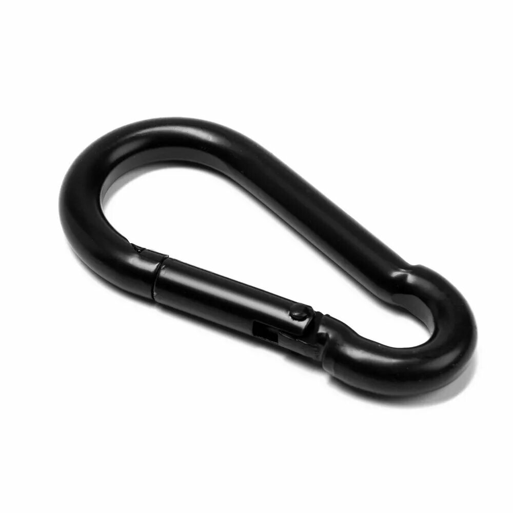 Карабин тундра krep, DIN5299С, 8 80 мм, черный, 1 шт, 2 шт