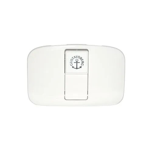 Крышка бачка с прямоугольной кнопкой для унитаза Gustavsberg GB1929900283