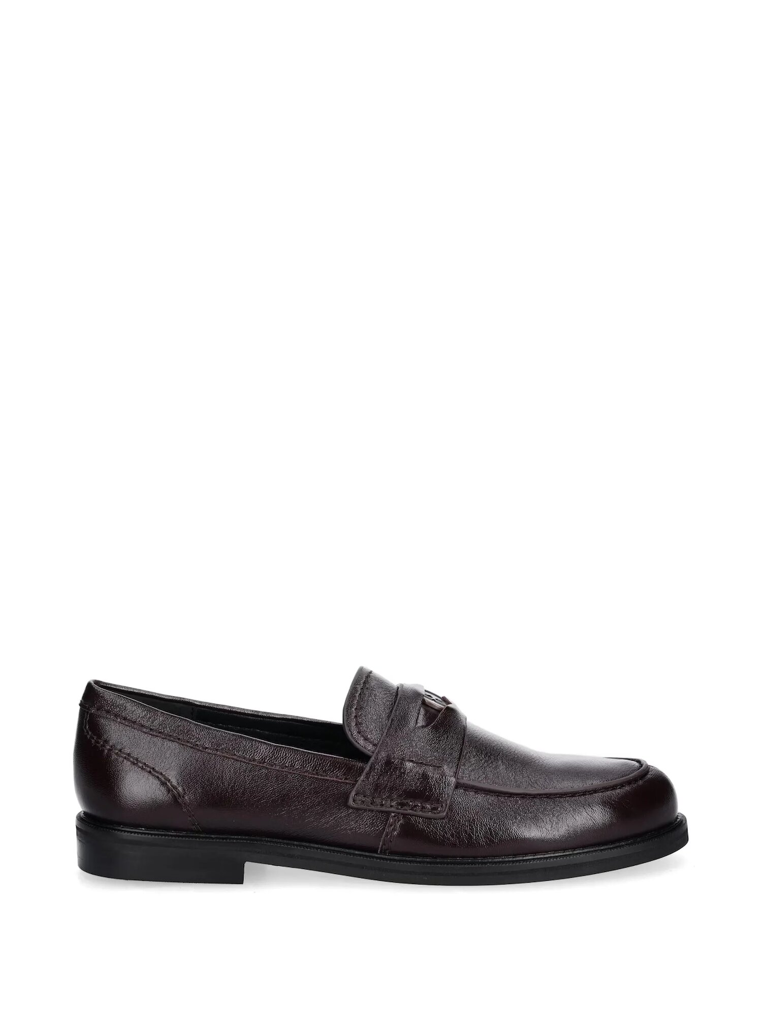Лоферы  Leather strap loafers