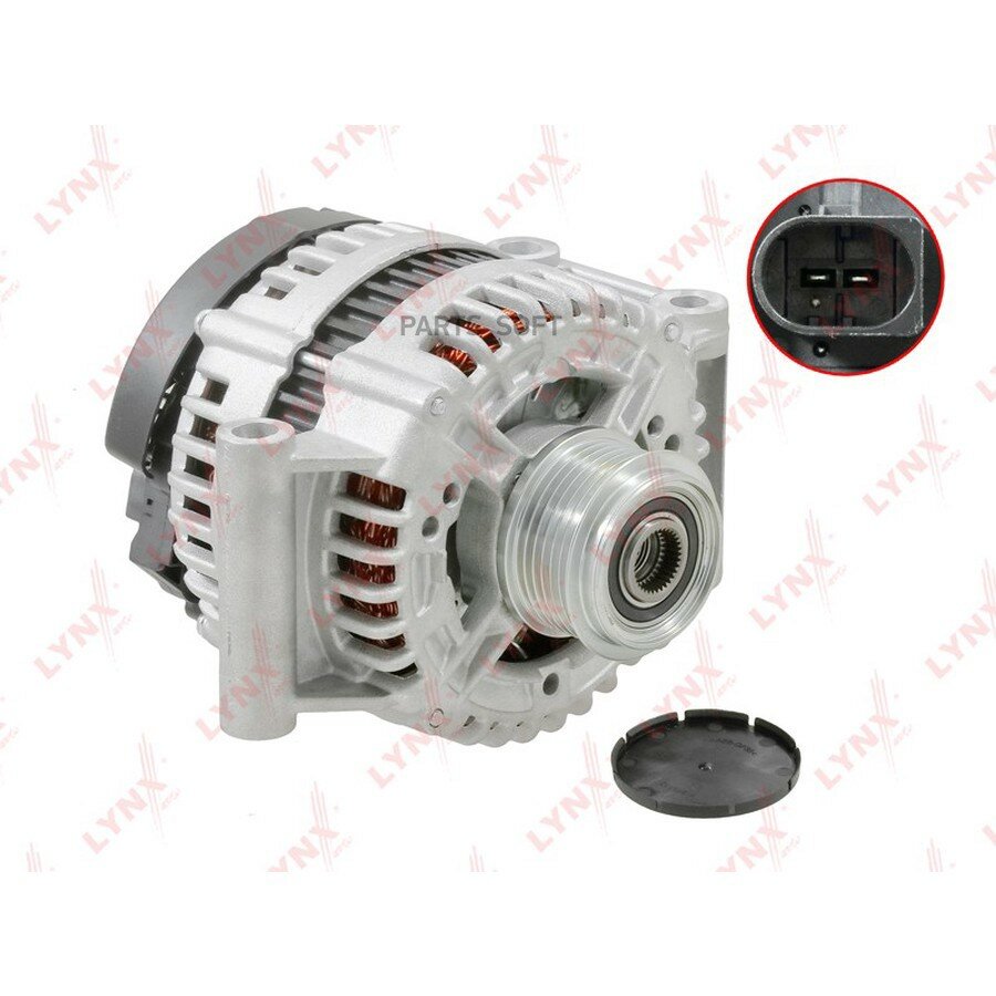 Генератор 150A CITROEN Jumper 2.0D 06-12, FIAT Ducato 2.2D 06>, FORD Transit 2.2D 06-14 / Transit Tourneo 2.2D 06-14, PEUGEOT Boxer 2.2D 06-11 от официального дистрибьютора, LYNXAUTO, артикул EA1365