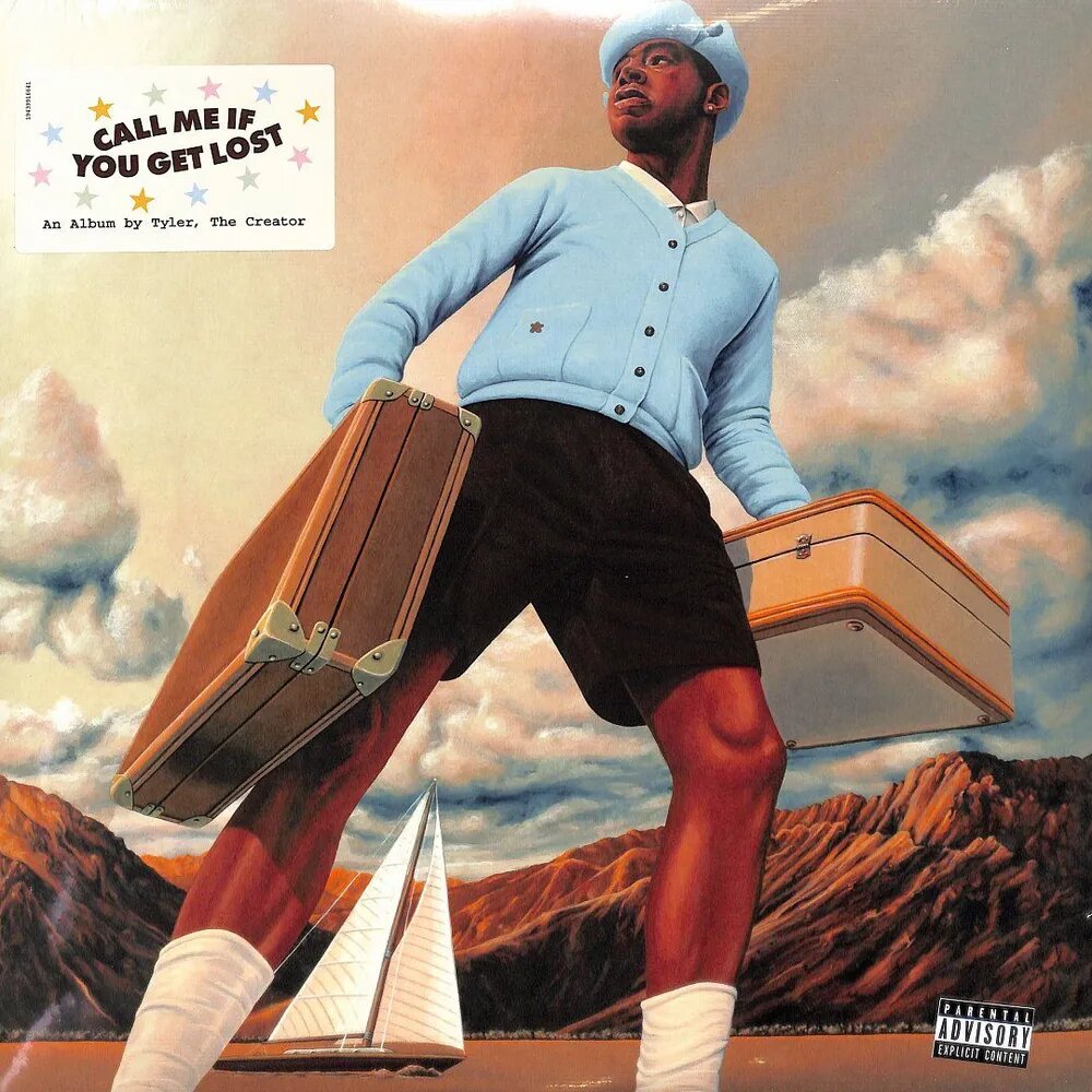 Виниловая пластинка Tyler, The Creator - CALL ME IF YOU GET LOST (2022) - Зарубежный рэп и хип-хоп, 2 LP