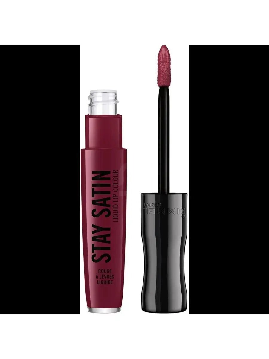 Губная помада жидкая Rimmel London Stay Satin 830 сливовый 5