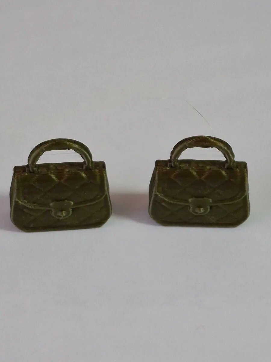 Набор миниатюр "Сумочка" - 2 шт, для ватной игрушки