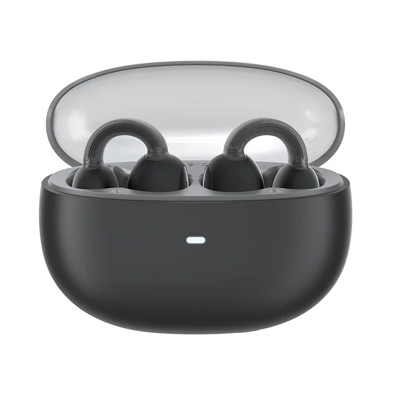 Беспроводные наушники Baseus AirGo с кольцом Black