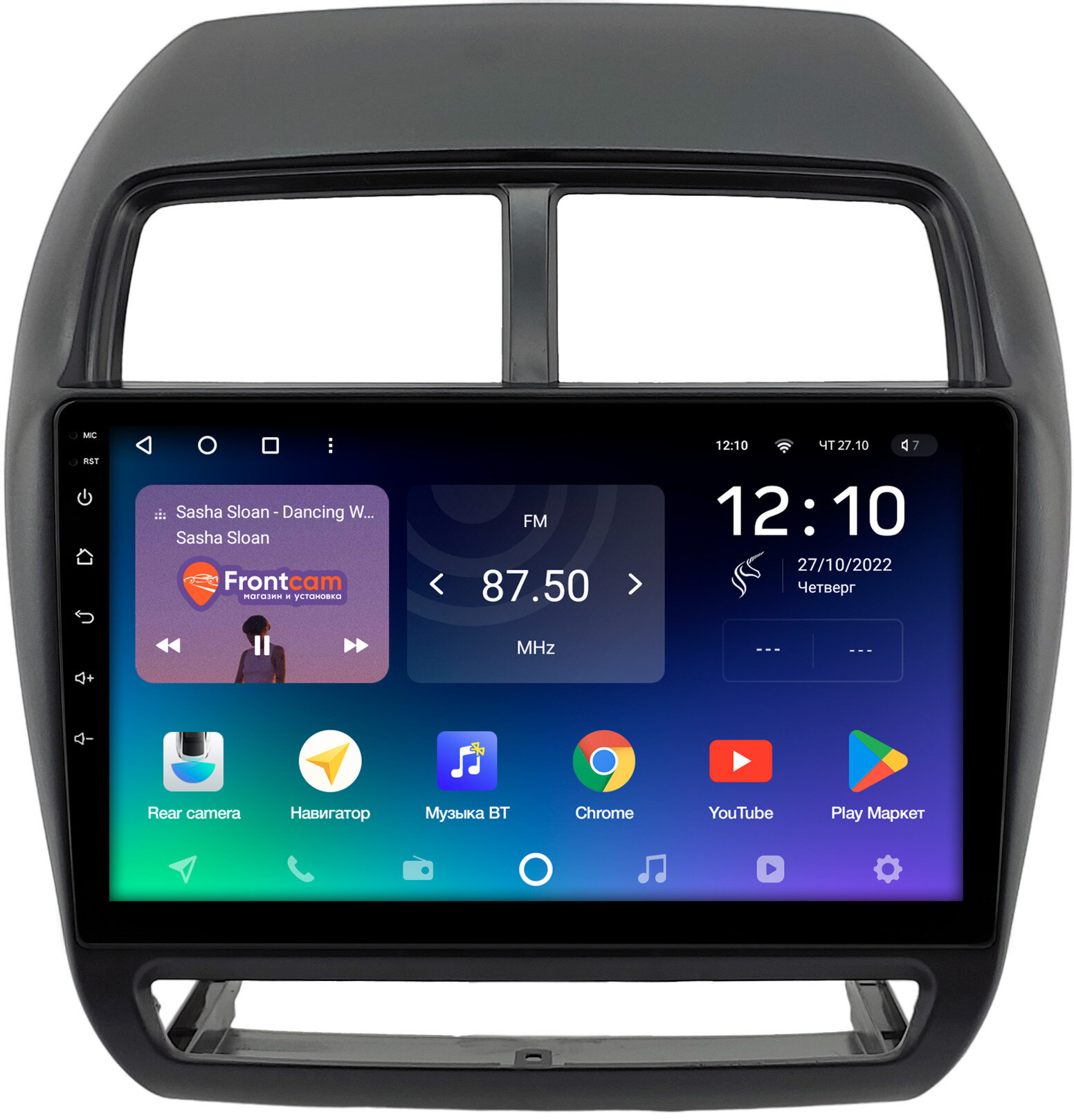 Штатная магнитола Teyes SPRO PLUS 4/64 10" RM-10-1530 Mitsubishi ASX, Outlander Sport, RVR 3 2016-2024 Android 10 (4G-SIM, DSP, IPS)