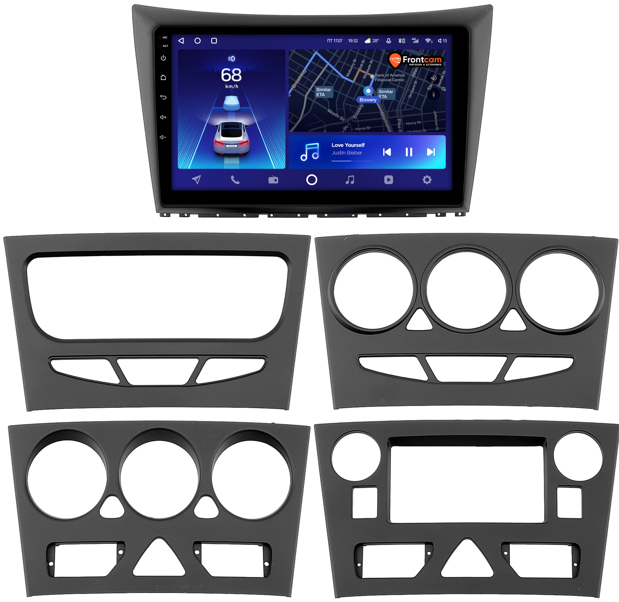 Штатная магнитола Teyes CC2 PLUS 6/128 9" RM-9-2688 Dongfeng S30, H30 Cross 2011-2018 Android 10 (4G-SIM, DSP, QLed)