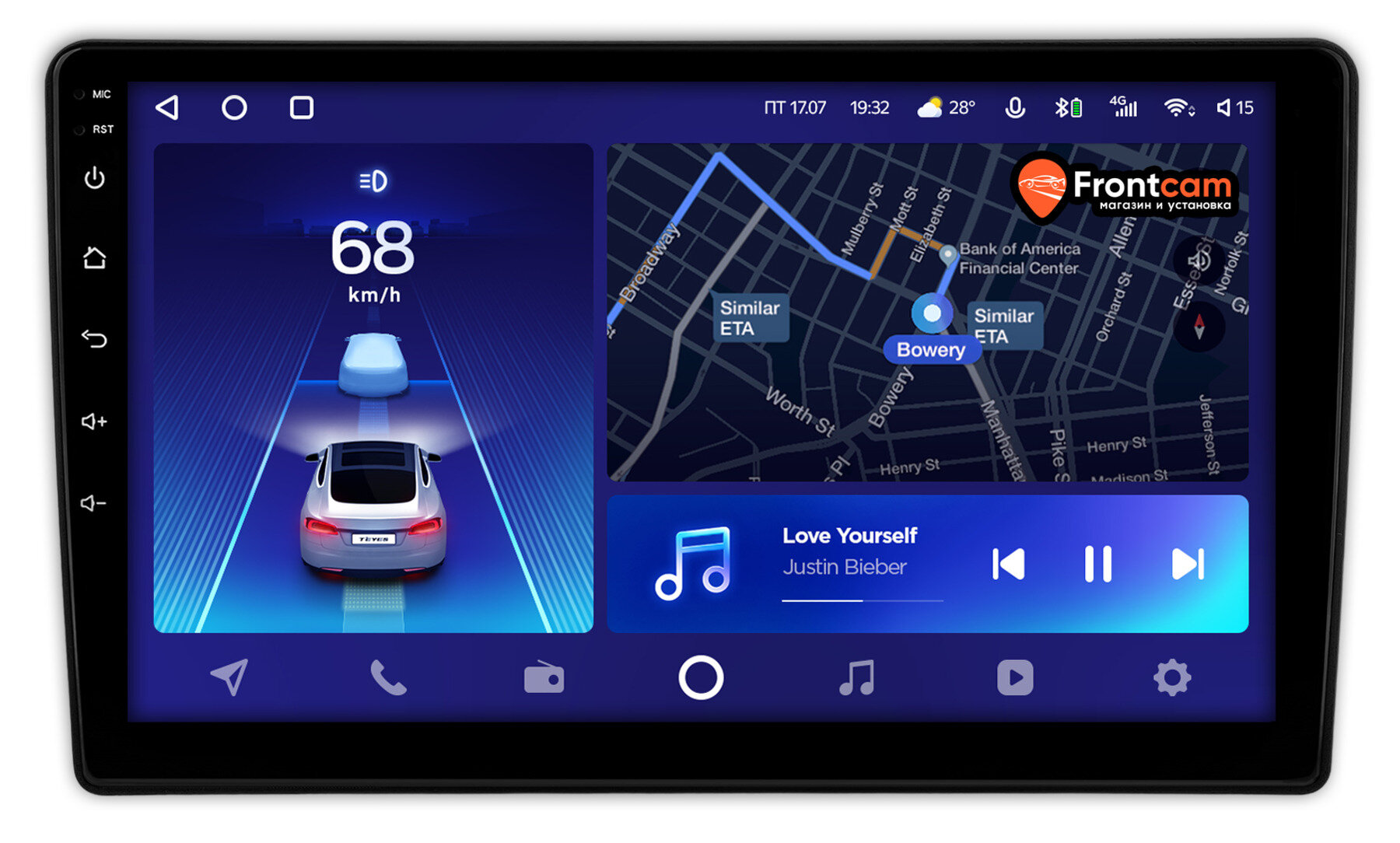 Штатная магнитола Chery Sweet (QQ) 2003-2015 Teyes CC2 PLUS 6/128 9" RM-9-0370 Android 10 (4G-SIM, DSP, QLed)