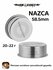 Корзина для Портафильтра Mischief Nazca 58.5mm для Эспрессо 20-22 г. Нержавеющая...