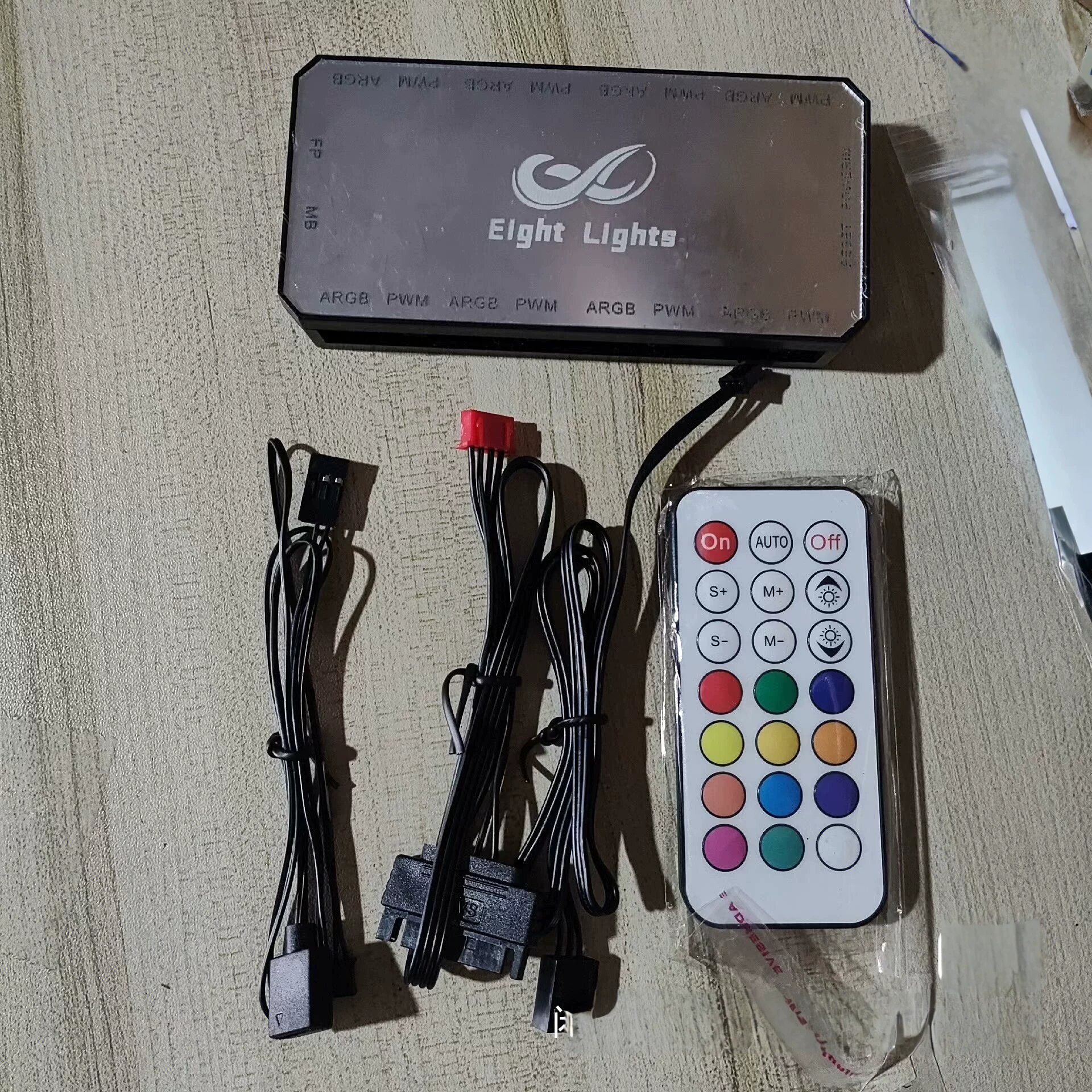 Двойной 8-канальный контроллер ARGB + PWM для RGB неоновых линий