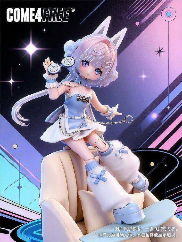 Minty3/Серия удачи/1/8 bjd doll кукла аниме Minty3, коллекционная фигурка для подарка