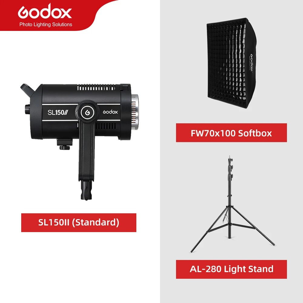 Godox SL150II Kit 6 LED видеолампа 150W