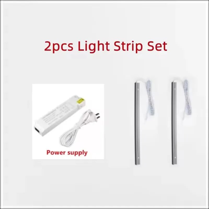 Настраиваемая светодиодная люстра для шкафа с невидимым 45-градусным косым освещением 12V для кухни, спальни, гардероба, слоев и полок шкафа