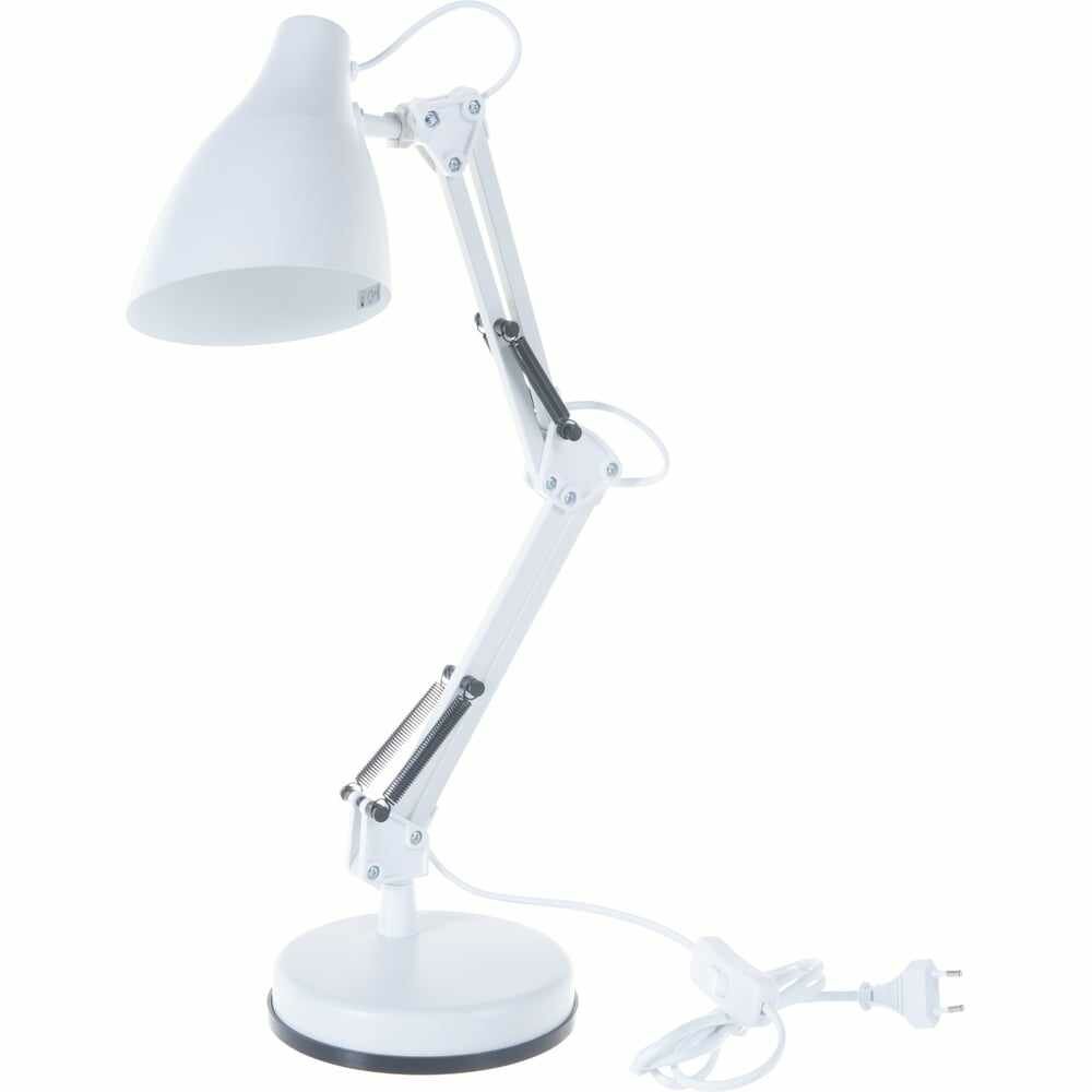 Camelion KD-331 C01 белый Светильник настольный 40W, E27 12790