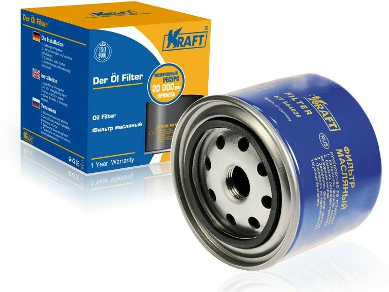 Фильтр масляный KRAFT KT 964026 Ваз 2105-099