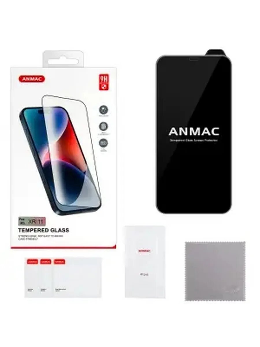 Защитное стекло для iPhone XR/11 полное покрытие