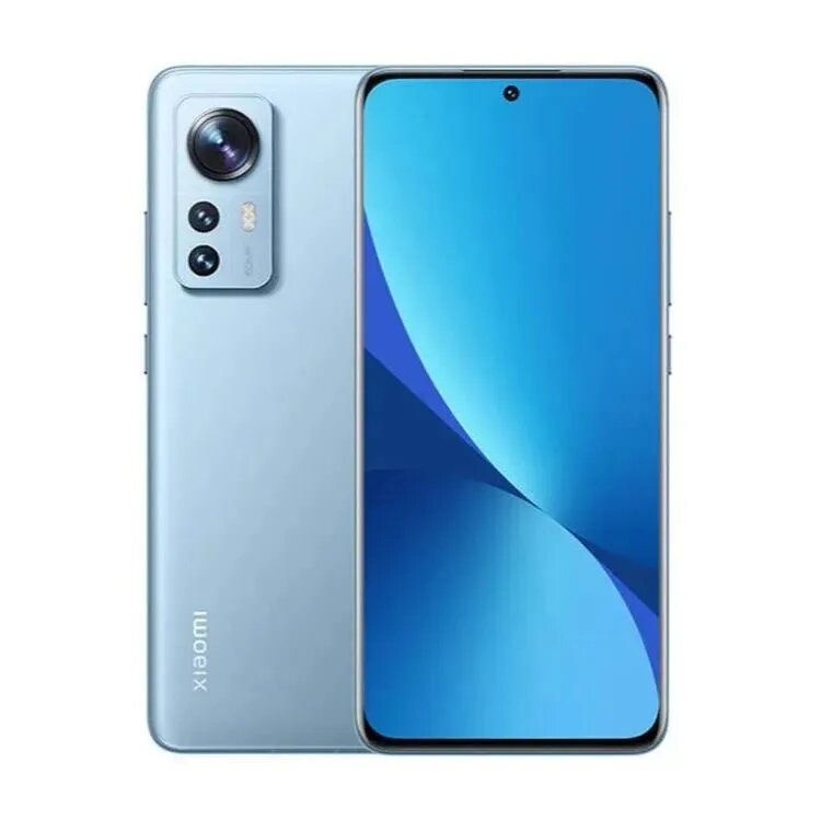 Смартфон Xiaomi 12X, 12/256ГБ, 5G, Google , AMOLED, Snapdragon 870, синий
