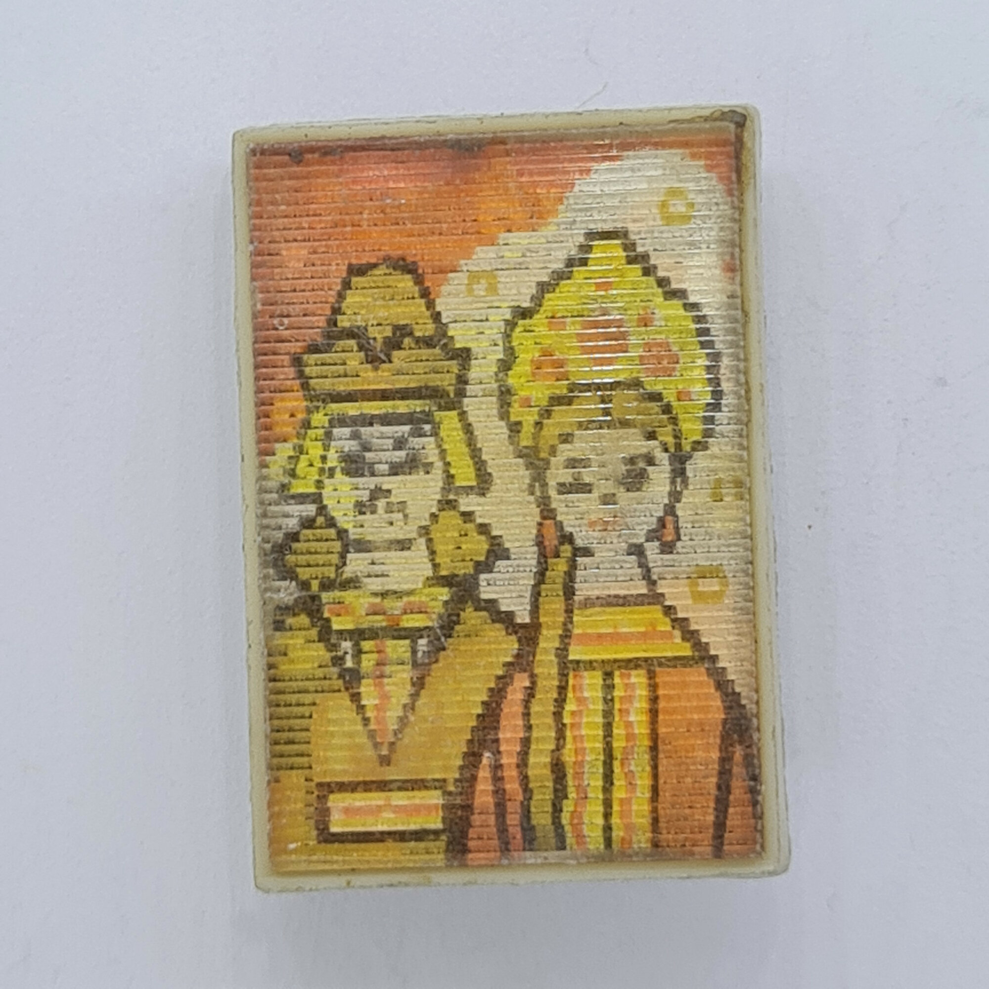 Значок СССР. Сказка Конек горбунок, Иван и конек. Винтажный значек.