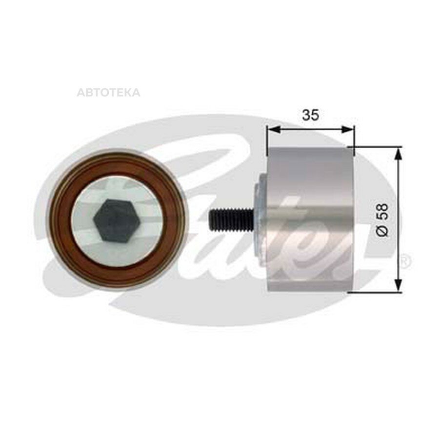 Ролик натяжной GATES T42121