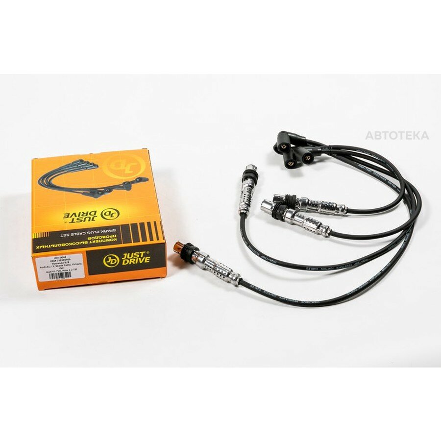 Провода В/В JUST DRIVE JDV0044 Audi A1 / 3, Skoda Fabia, Octavia, VW Golf VI / VII, Polo 1.2 TSI;