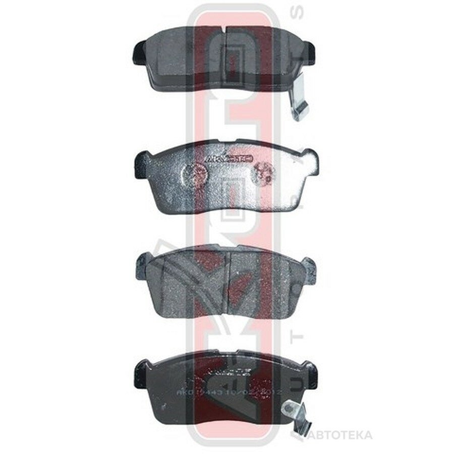 Колодки тормозные дисковые передние AKYOTO AKD9443