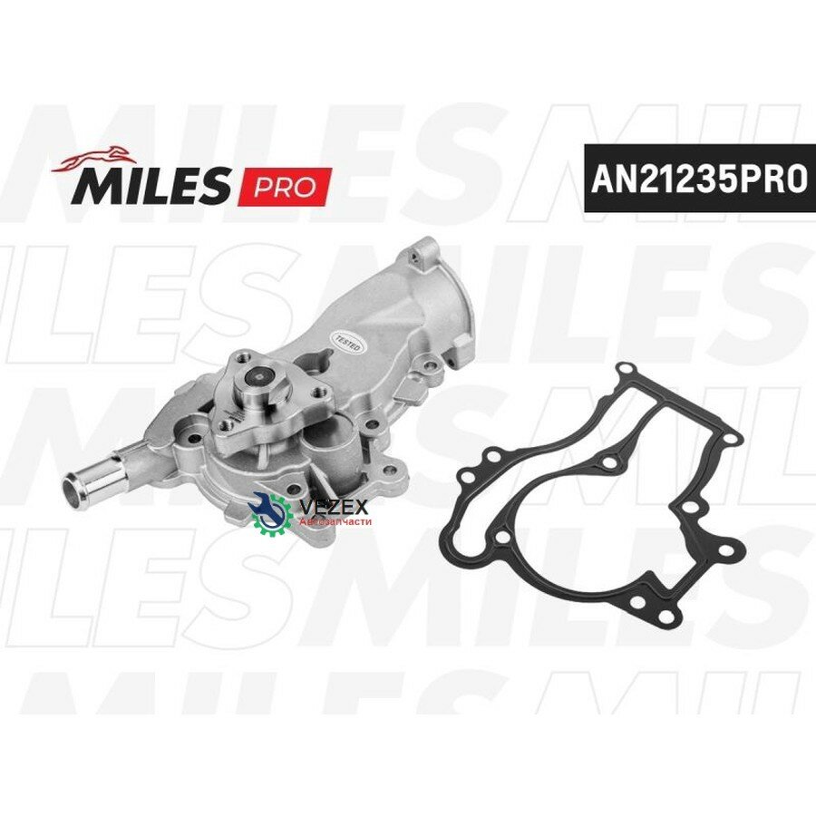 MILES AN21235PRO Насос водяной OPEL ASTRA J/CORSA D/MERIVA B 1.2/1.4 PRO AN21235PRO