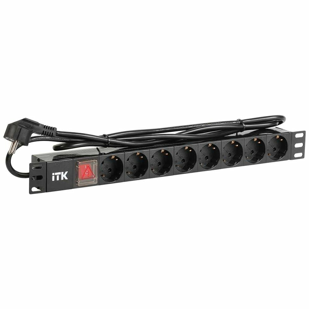 Блок электрических розеток ITK PH12-8D1-P