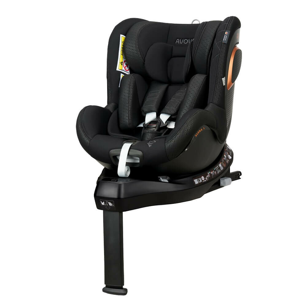Avova Alera 1, автокресло с рождения до 3-4 лет гр.0-1 (0-18 кг), цвет Mystic Black