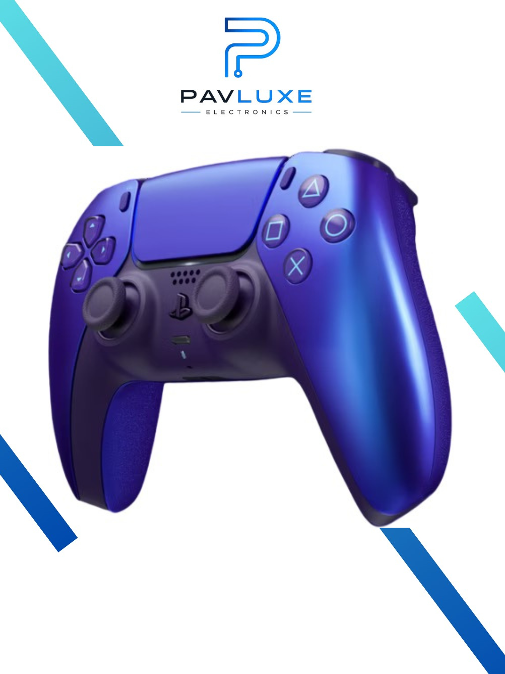 Геймпад Sony PS5 DualSense Chrome Indigo (Хромовый Индиго-Синий)
