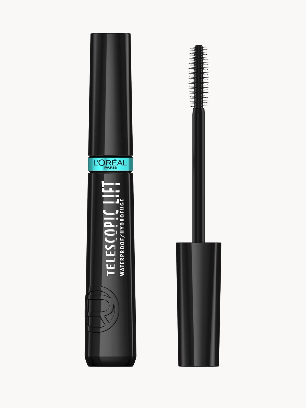 L'OREAL Тушь для ресниц Telescopic Lift Waterproof водостойкая, 9,9 мл, Черная