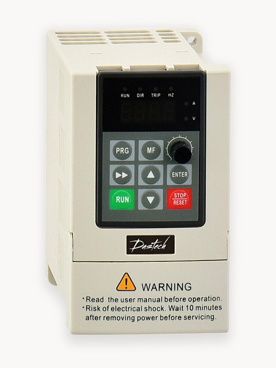 Частотный преобразователь Dastech D12-S2-0R7 0.75 кВт 220В / Панель управления в комплекте