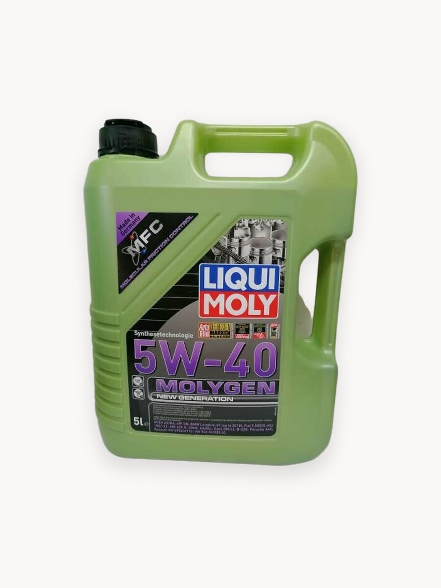 Моторное масло LIQUI MOLY Molygen New Generation 5W-40 5л, артикул 8536