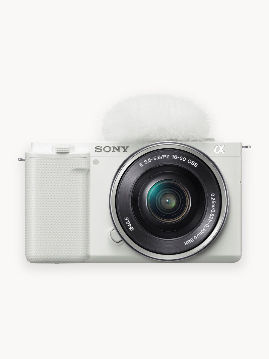 Фотоаппарат Sony ZV-E10 Kit E PZ 16-50mm F3.5-5.6 OSS, белый