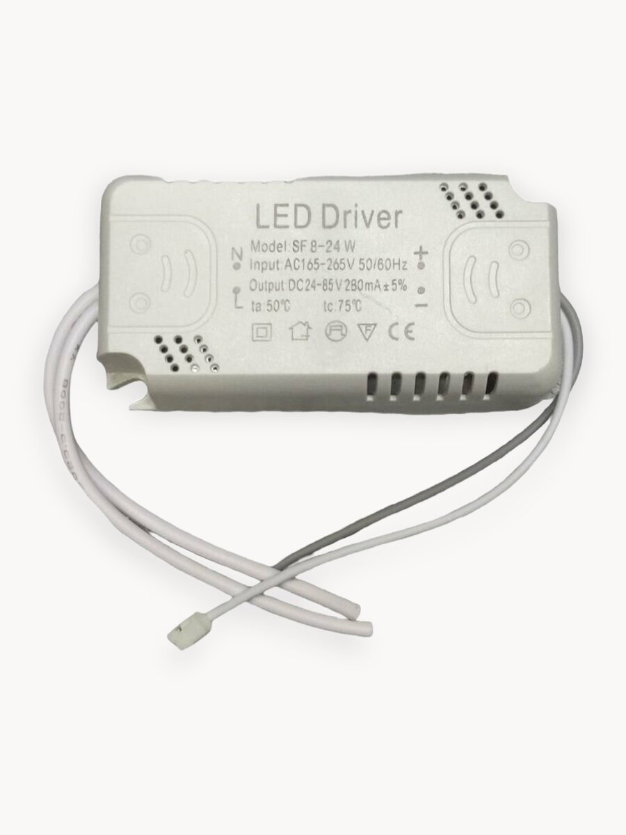 Светодиодный драйвер (Led Driver: SF8-24W 24-85V 280mA)