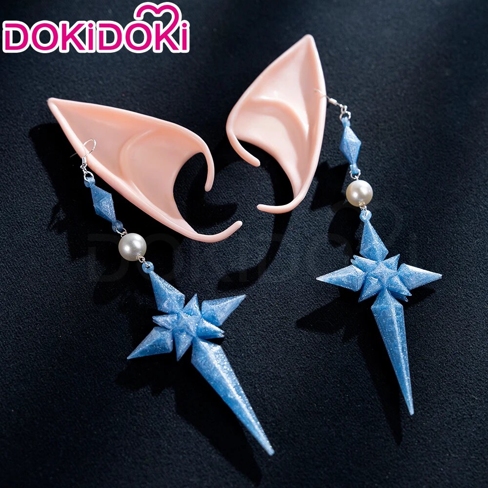 Косплей парик Водяницы Анастасии Целено Genshin Impact Anastasya Earrings, PRE-SALE