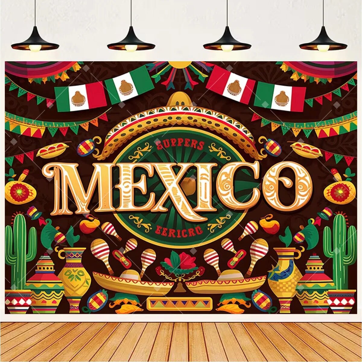 Фоновое полотно для фотосессииCinco De Mayo 270X180CM, YT-S1204
