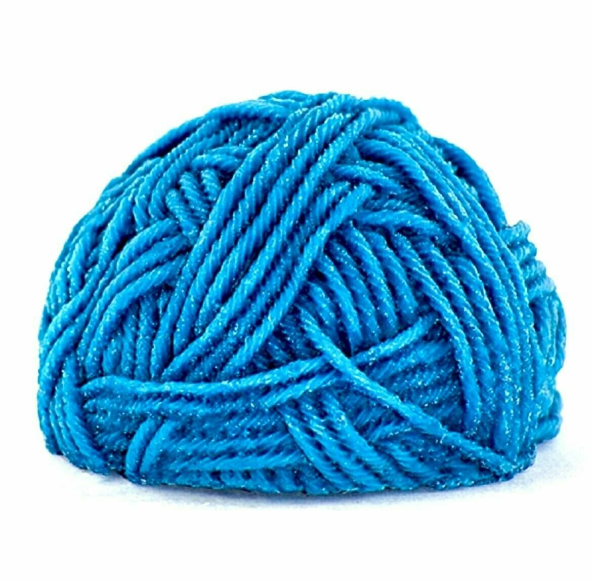 Силиконовая форма для мыла Клубок 2D, для свечей гипса 1шт 6 х 6 х 4,5 см