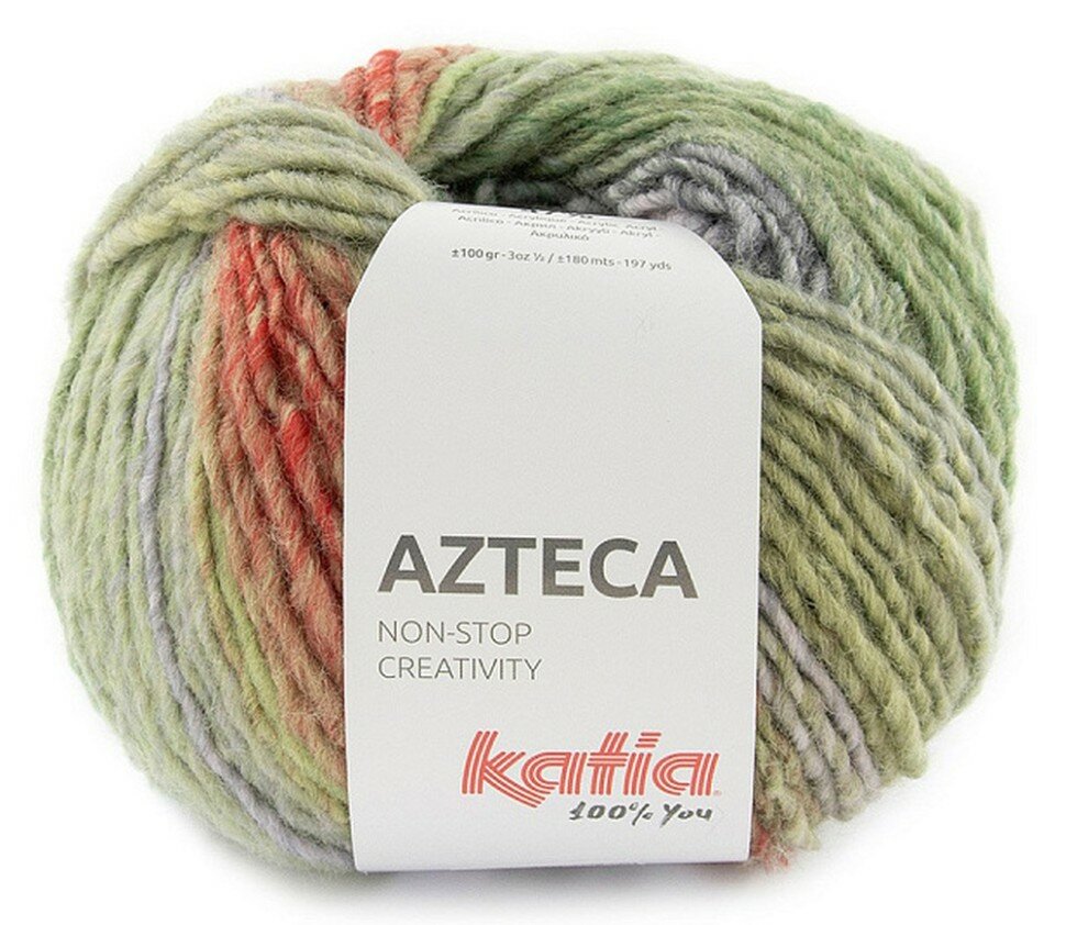 Пряжа #493.7881 Azteca 100 г 180 м Katia