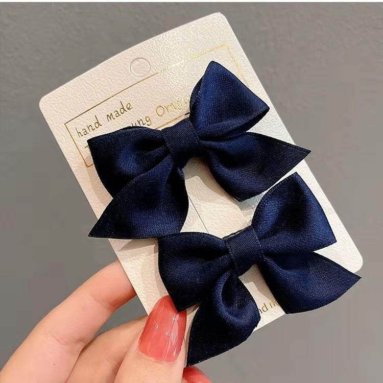 Заколка с бантом для волос, в корейском стиле