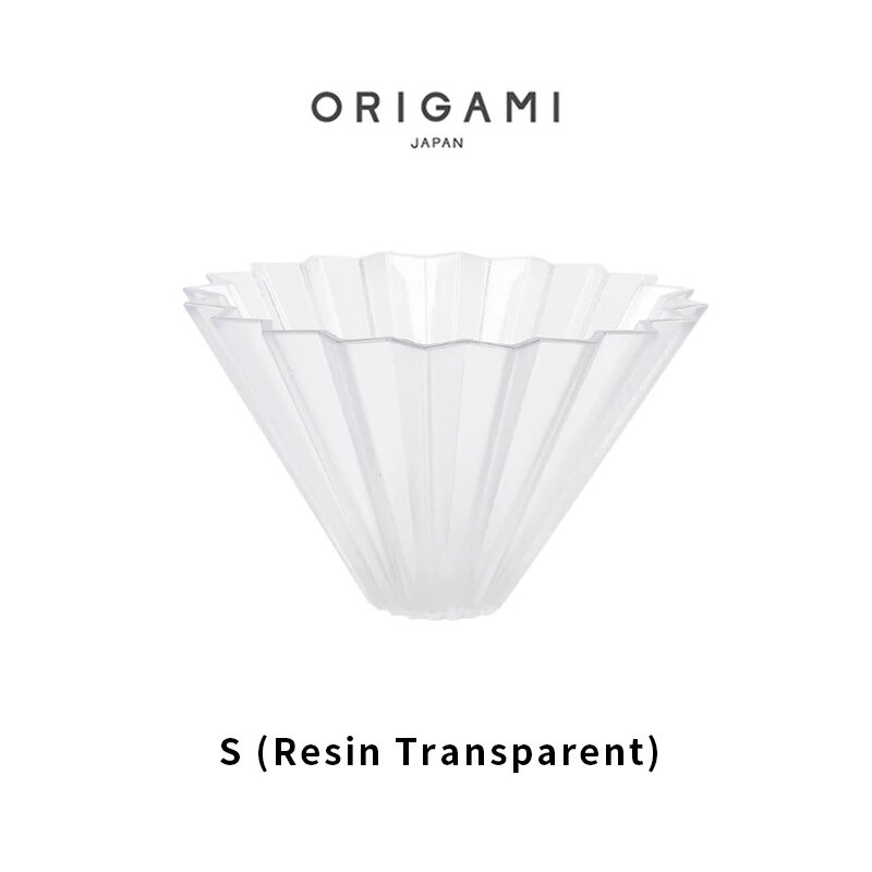 Многоразовый фильтр для кофе Origami Dripper Air S Белый, Transparent ABS
