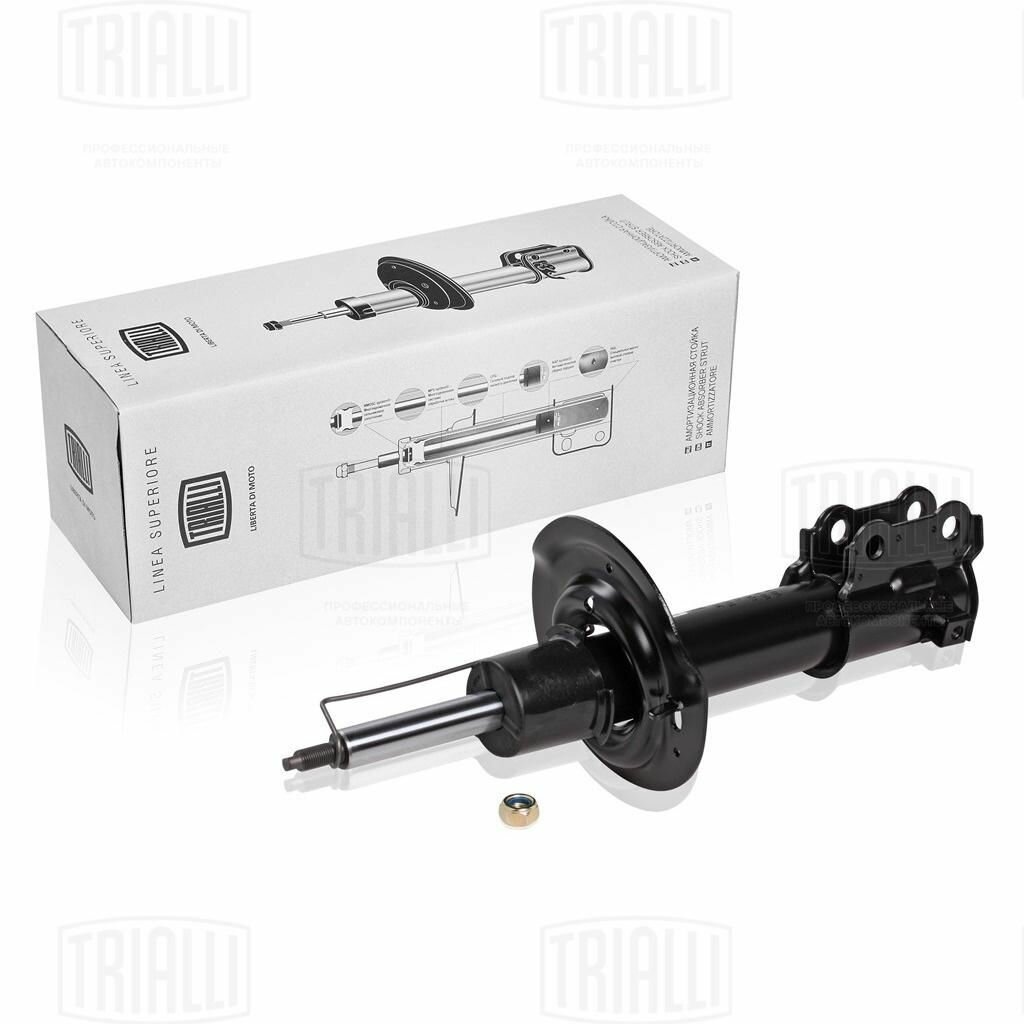 Амортизатор CEED 12-, HYUNDAI I30 11- Передний левый ГМ (Trialli) AG08193