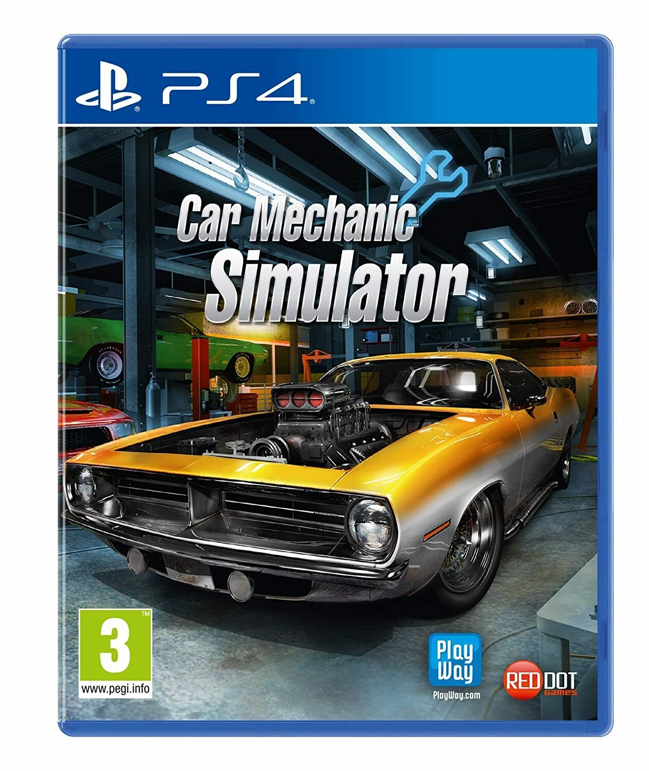 Игра Car Mechanic Simulator (русские субтитры) для PS4