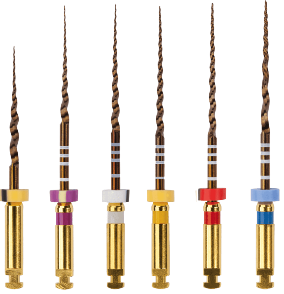 Ultratapers Gold 21мм, в наборе: SX-F3, стерил. машин. файлы, никель-титан, 6шт.