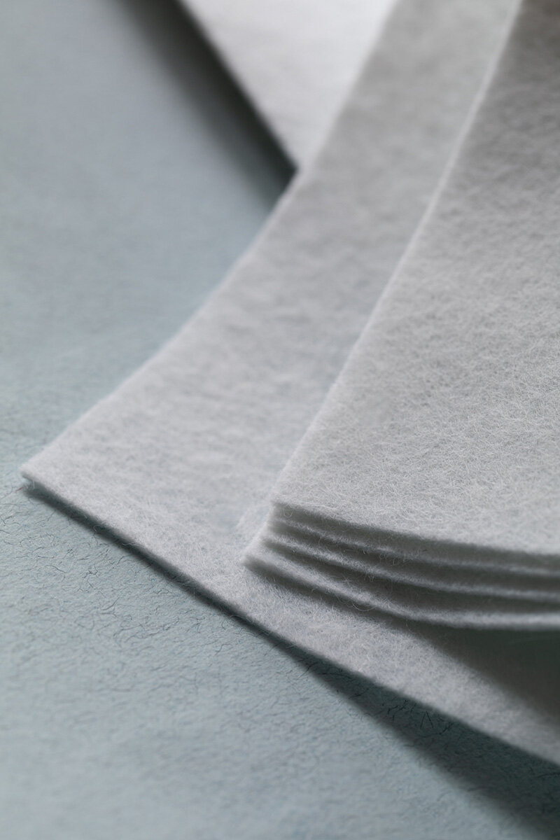 Набор фетра "BLITZ" FKC10-20/30 декоративного 1 мм 20 см х 30 см 5 шт №105 серый