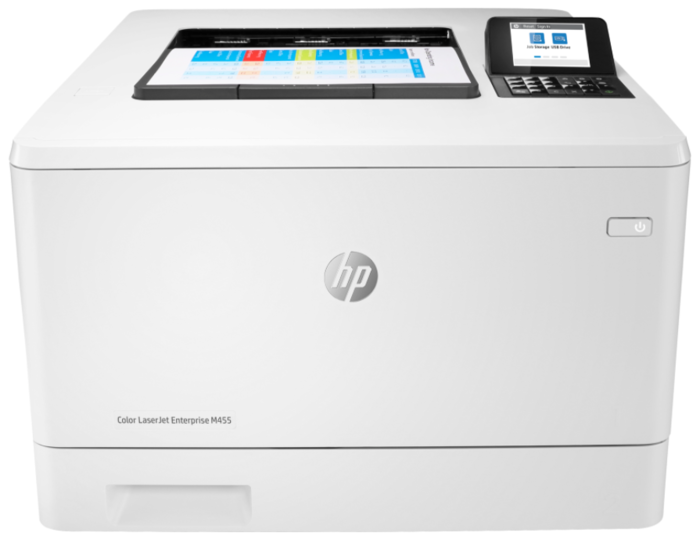 HP Цветной лазерный принтер HP Color LaserJet Pro M455dn A4, 1200x1200dpi, серо-черный (USB2.0, LAN)